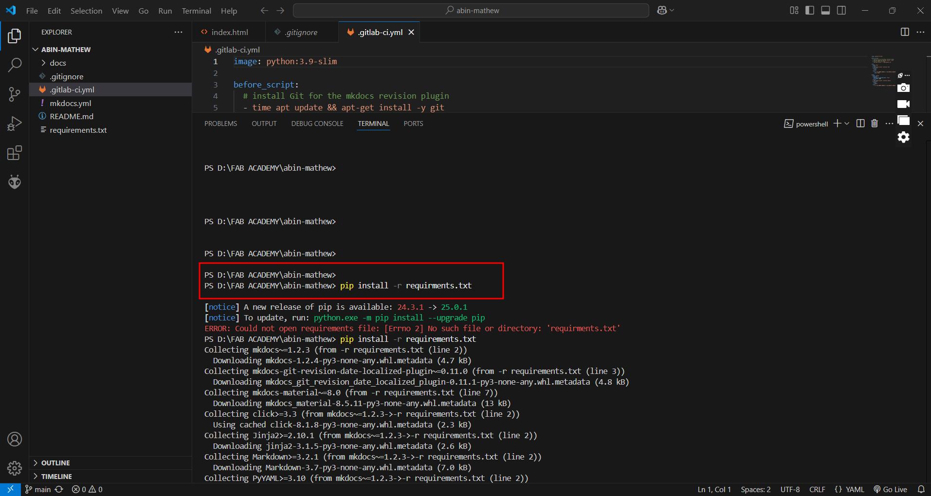 1. Principles and practices, Project management - Abin Mathew - Fab Academy